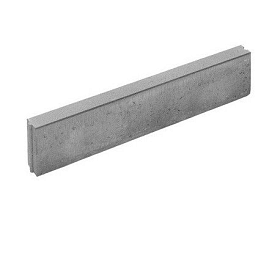 Opsluitband 5x15x100 cm grijs | Kippersluis Sierbestrating